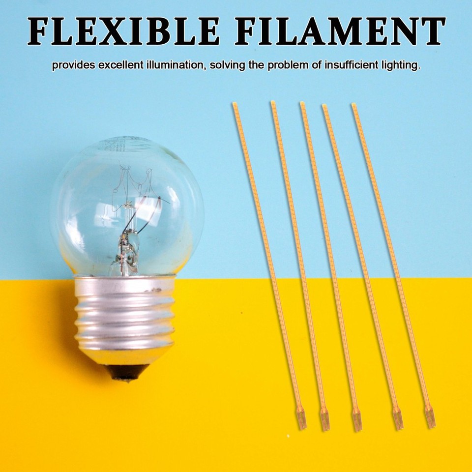 5 Pcs Filament Leds Light Bulb for Retro Fixture Lamp Filaments Part ...