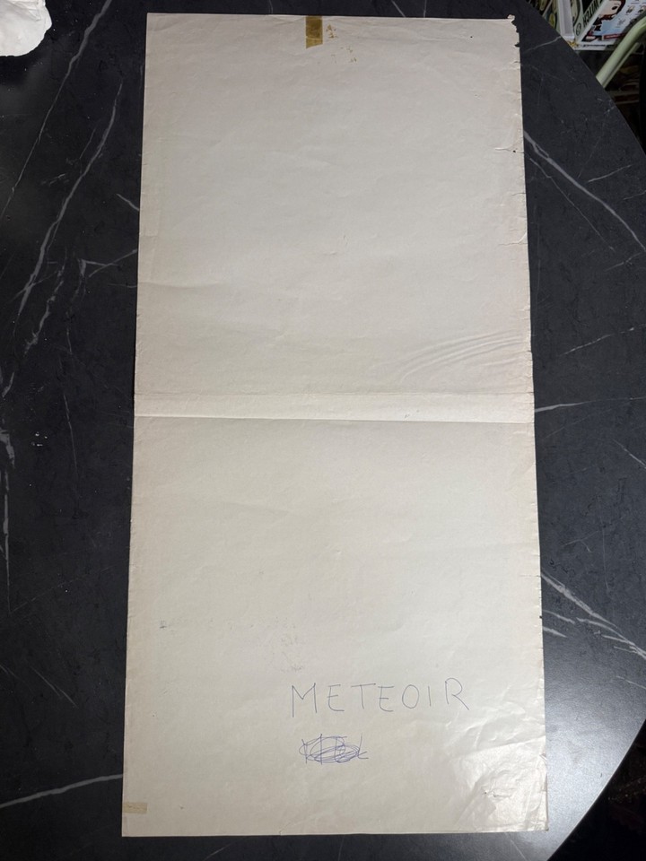 Original METEOR (1979) Italian Locandina Movie Poster Disaster Film ...