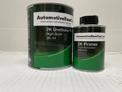 Automotive High Build 2K Urethane Primer Gray Quart Kit | eBay