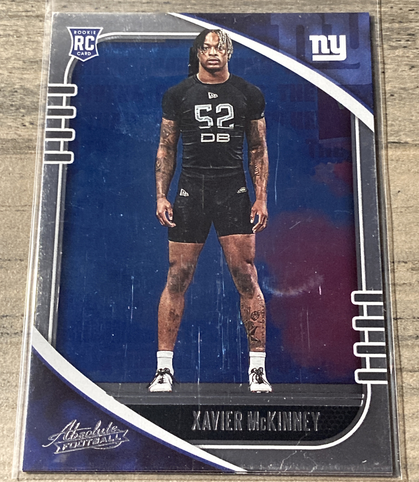 2020 Absolute XAVIER MCKINNEY Rookie Card RC #198 Giants | eBay
