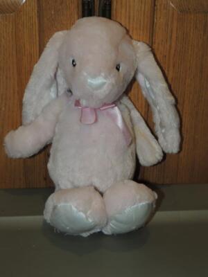 Bunny Rabbit Long Ear PINK 13" Plush Stuffed Pink Soft & Cuddly | eBay