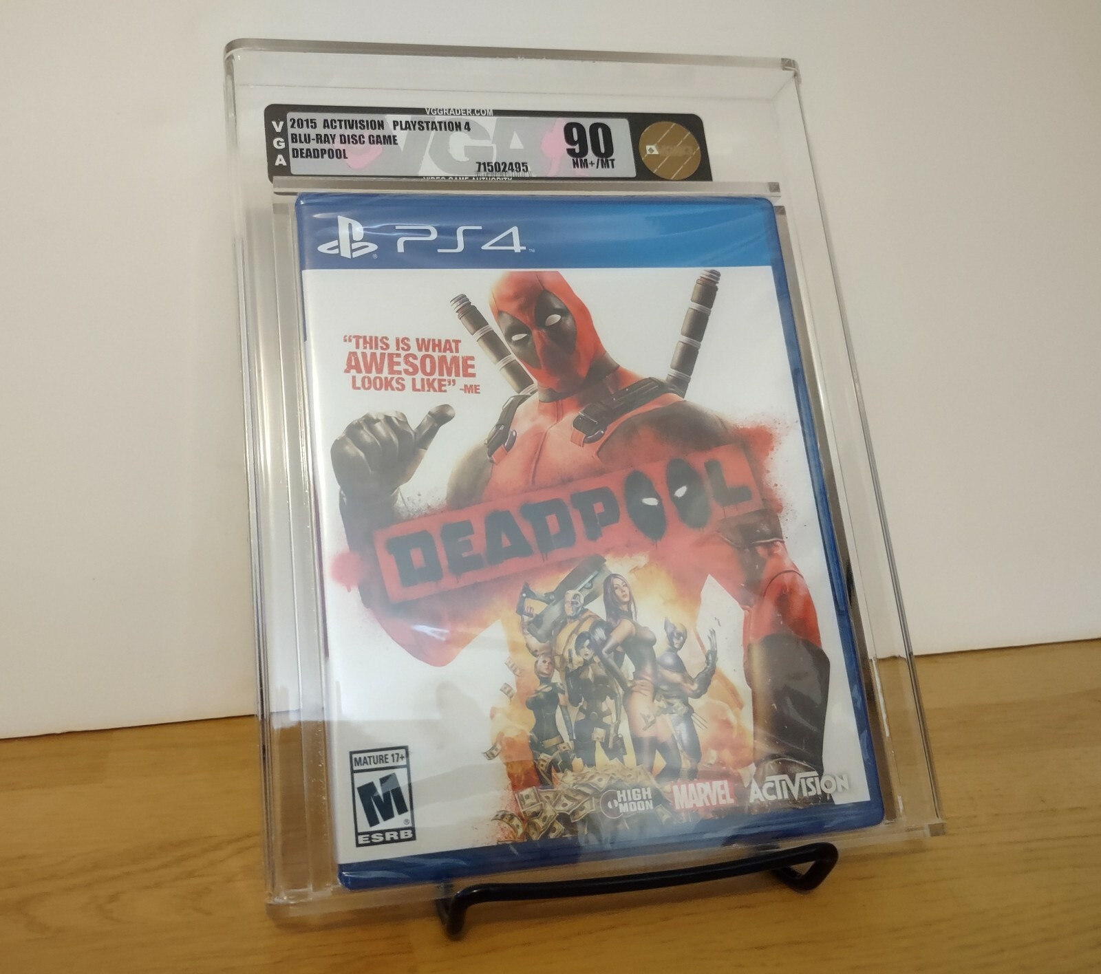 Deadpool (Sony PlayStation 4, 2015) ps4 New Sealed GOLD VGA 90 NM+/MT ...