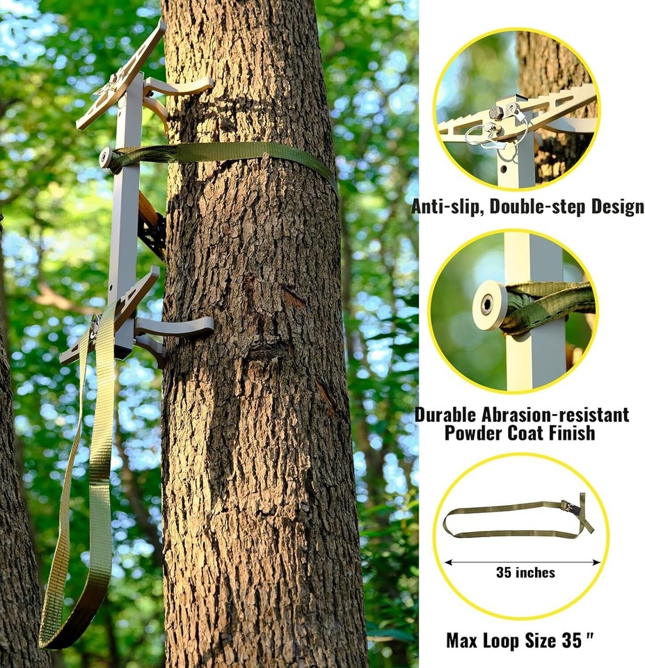 Climbing Sticks, 17 Lightweight Aluminium Hunting Climbing Sticks W ...