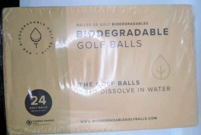 BIODEGRADABLE GOLF BALLS 24 Pack Dissolve In Water | eBay