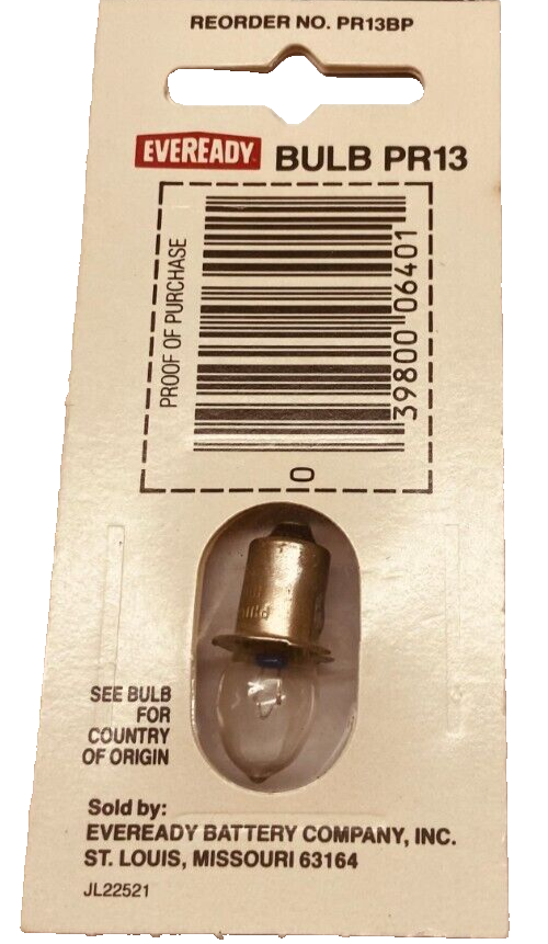 PR13 LANTERN BULB LAMP (6V) EVEREADY (PR-13) | eBay