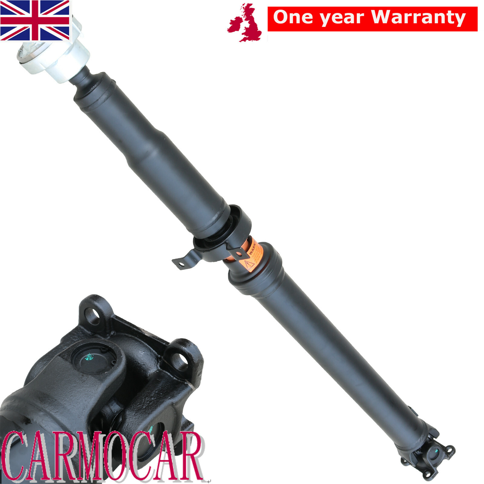 REAR PROPSHAFT DRIVESHAFT + BEARING TVB500390 FOR RANGE ROVER SPORT ...