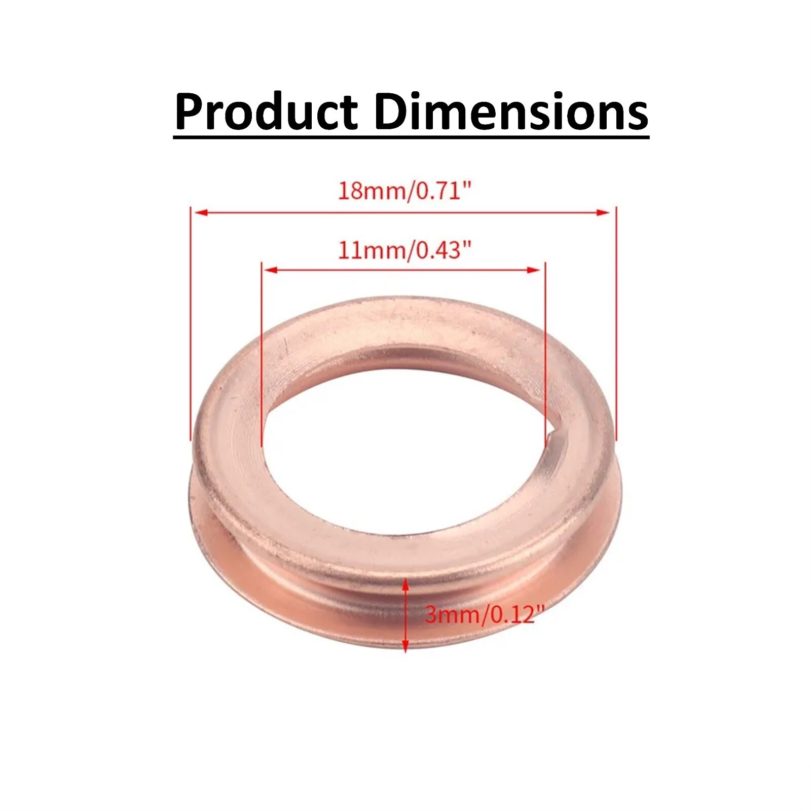 Sump Plug Crush Washer for Nissan Navara D22 D23 D40 / Pathfinder R50 ...