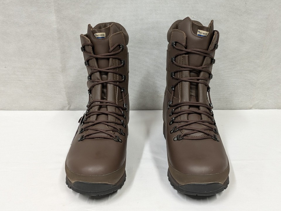 British Army Altberg Defender High Liability Combat Leather Brown Boots ...