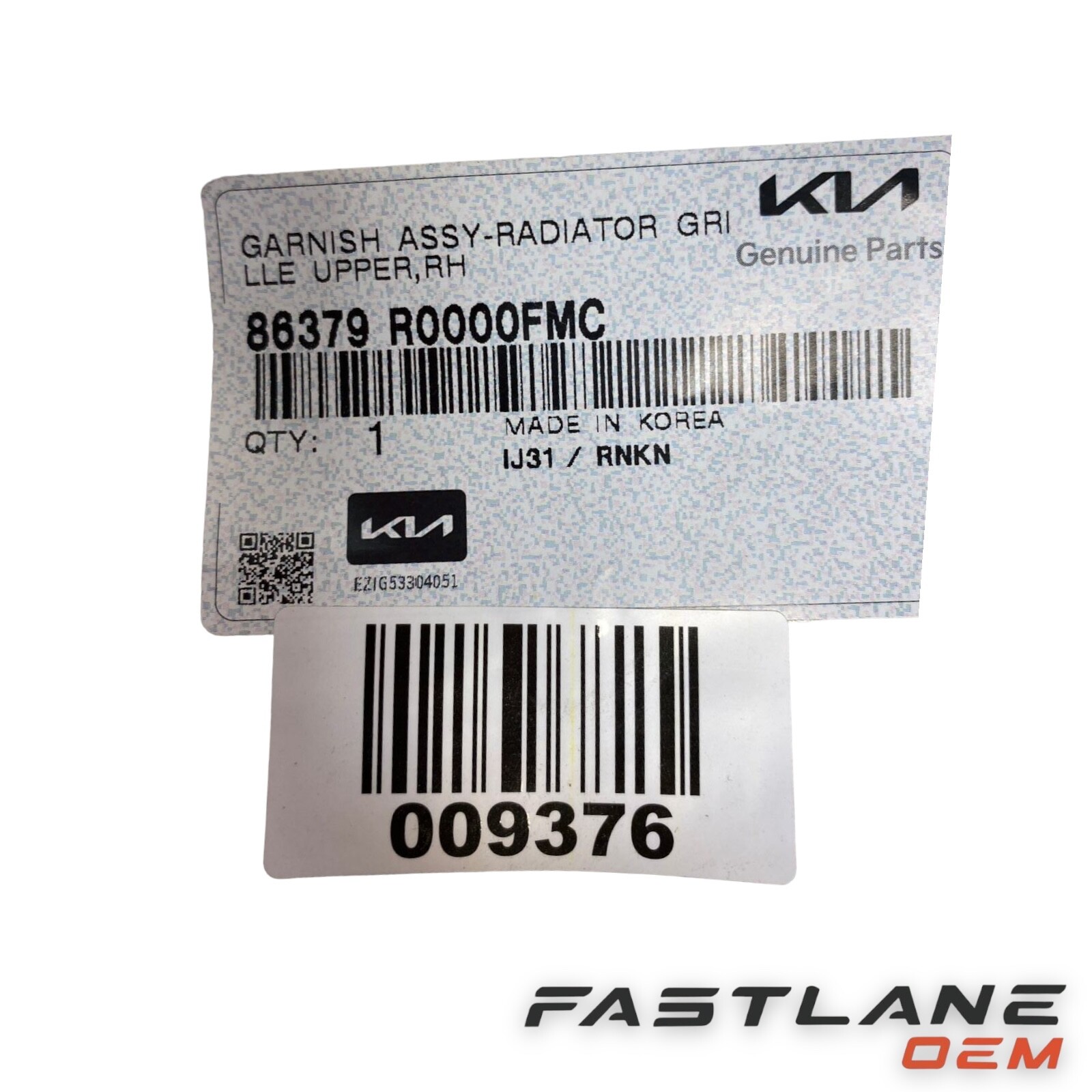 Genuine Kia Upper Molding 86379-R0000FMC for sale online | eBay