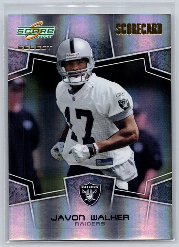 2008 Score Select #228 Javon Walker Scorecard #/100 | eBay