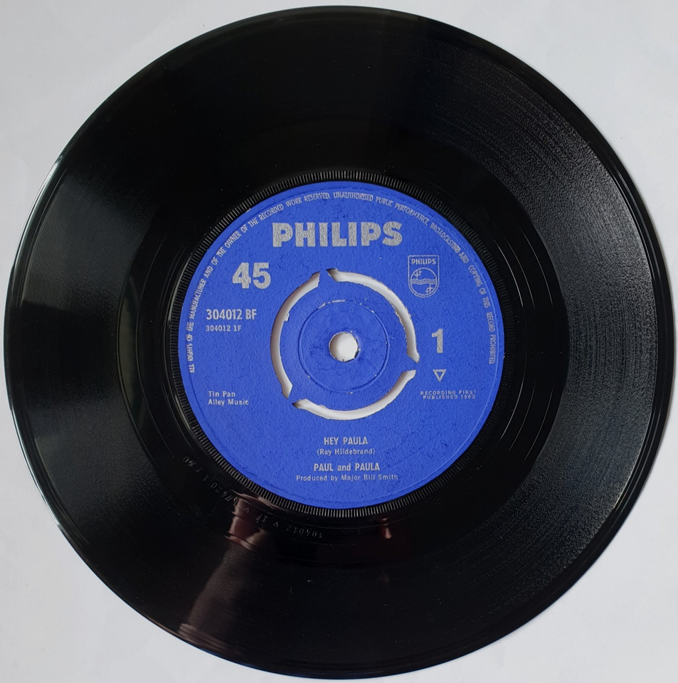 PAUL & PAULA - HEY PAULA - ORIGINAL 1963 UK 1st PRESS 7" VINYL SINGLE - EX | eBay