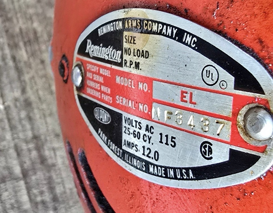 Remington Model EL Vintage Electric Chainsaw Chain Saw | eBay