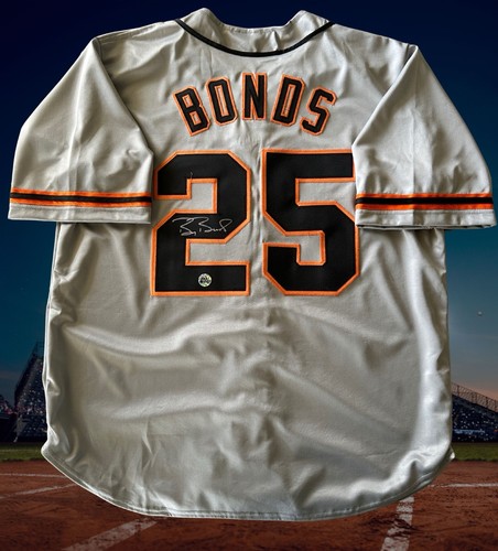 Barry Bonds signed custom pirates jersey. Authentic | eBay