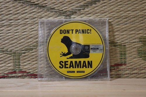 Seaman Sea man disc only edition Dreamcast DC Japan Very Good Condition ...