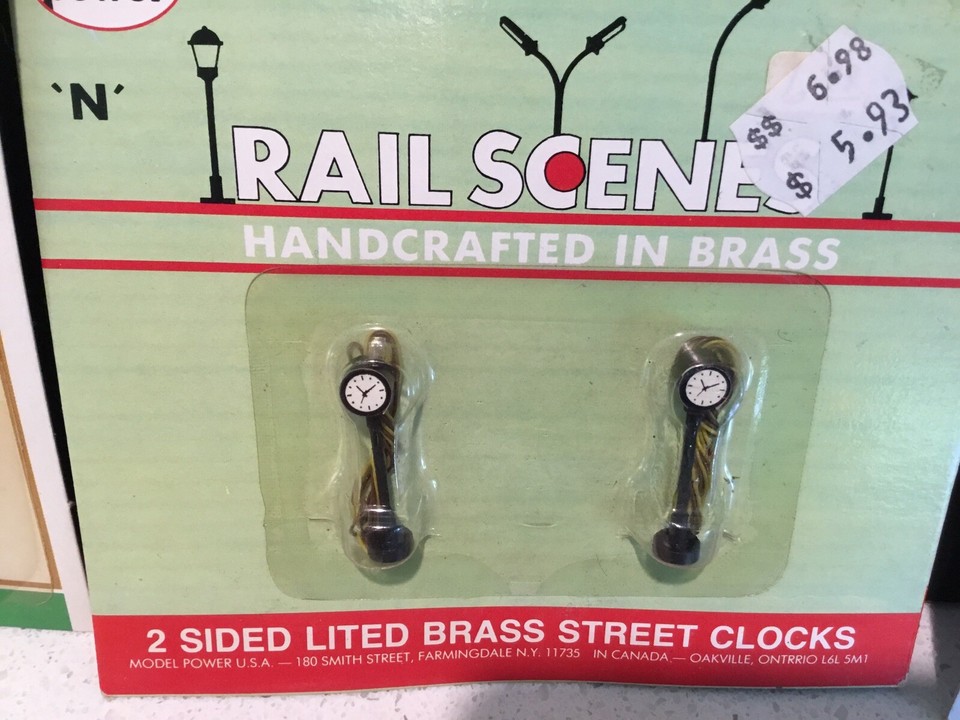 Lot Of 10 packages of Train Accessories, mostly N Scale | eBay