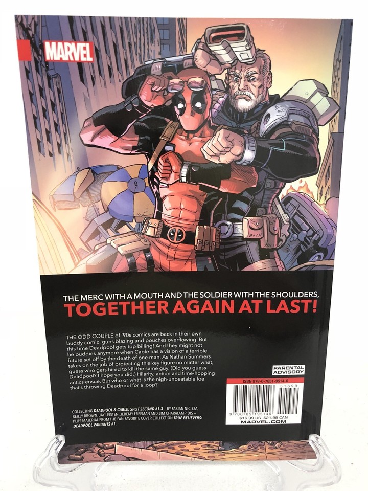 Deadpool & Cable Split Second Collects #1-3 Marvel TPB Trade Paperback Brand New 9780785195146| eBay