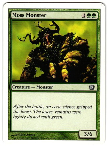 Magic_the_gathering 8th Edition Moss Monster #267 2003,MTG,LP Common | eBay