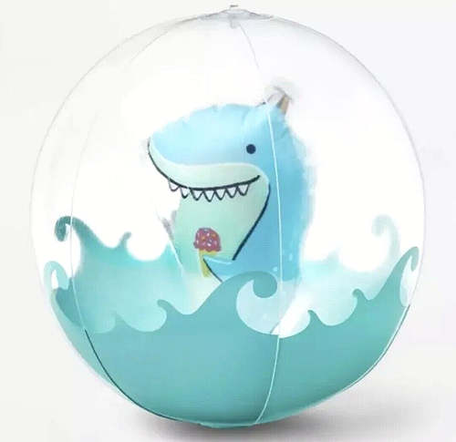 Shark Beach Ball 17.5 inches - Sun Squad - New | eBay