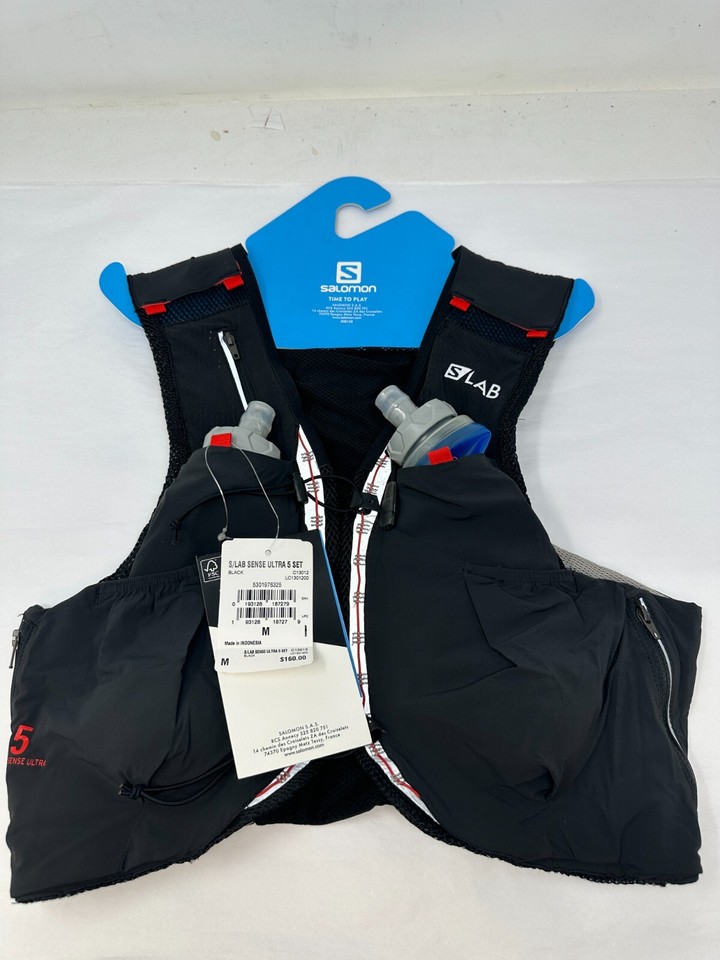 NEW Solomon S-Lab Sense Ultra 5 Set Hydration Vest MULTIPLE SIZES ...