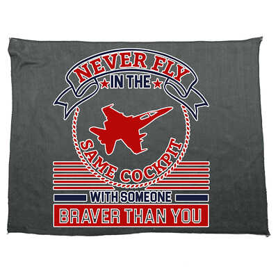 Never Fly In The Same Cockpit Jet Fighter Plane - Kitchen Cloth Dish ...