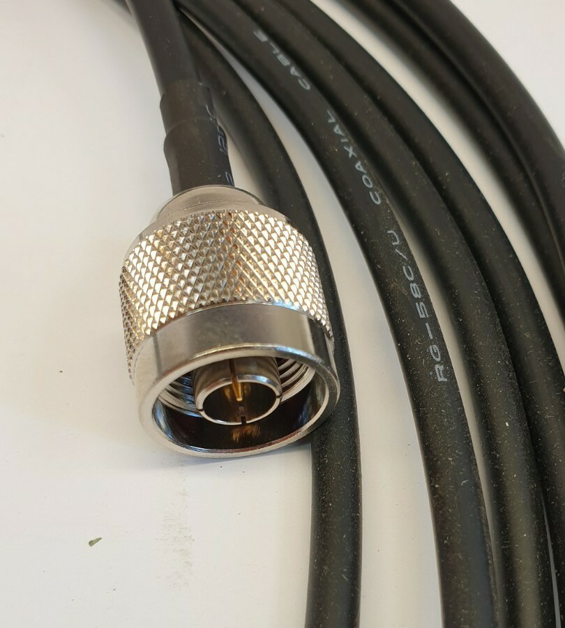 Siemens RUGGEDCOM CBRF0057 Cable RF 5m N-Type male to N-Type RG58 5 ...