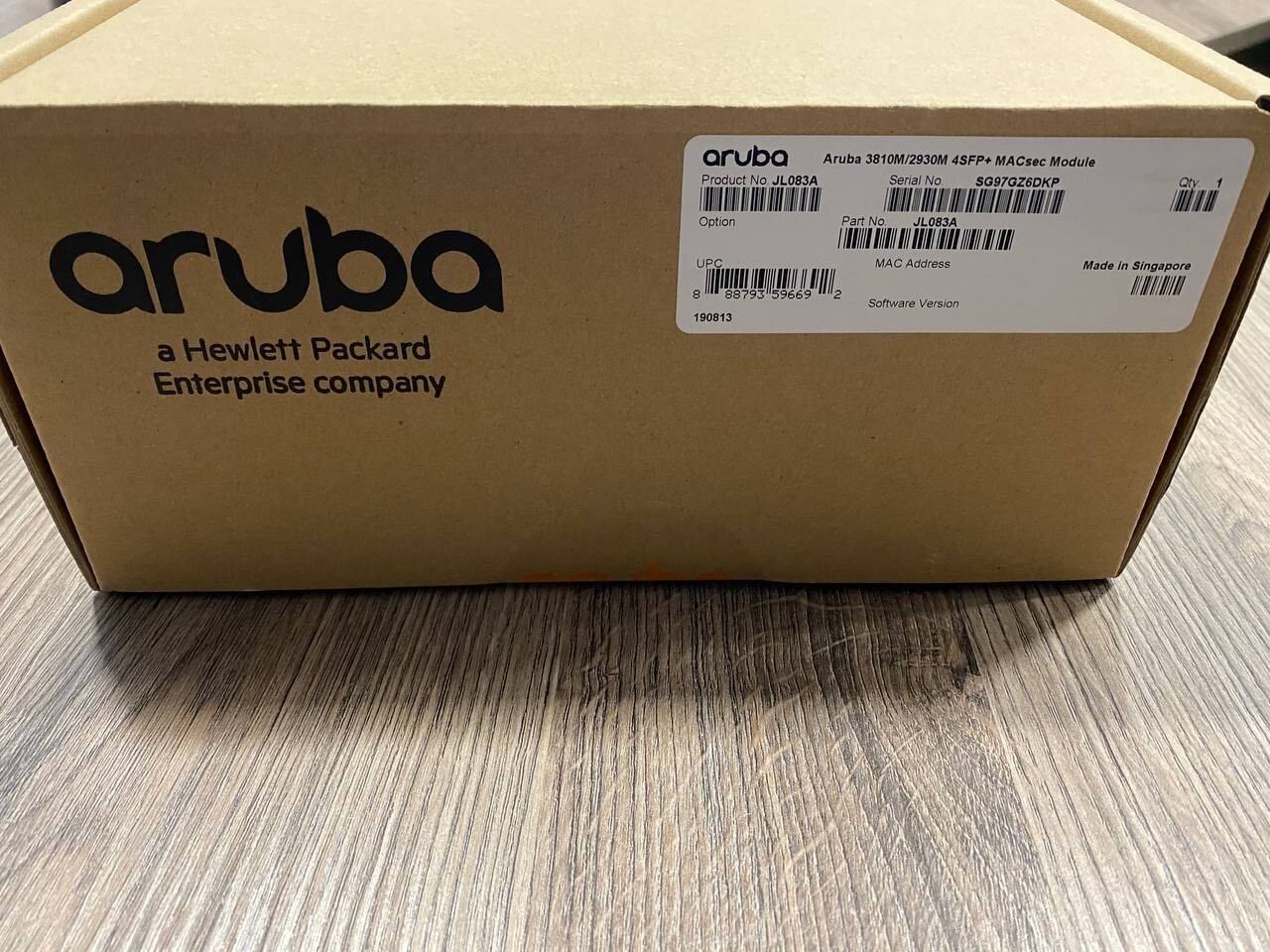 HP JL083A 4 Port MACsec Module for sale online | eBay