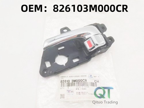Genuine Hyundai Chrome Inside Door Handle Catch F/R LH For GENESIS ...