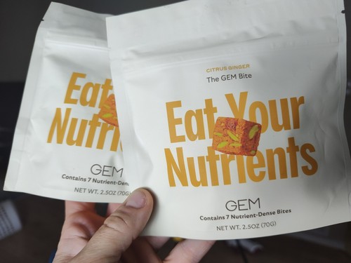 GEM Daily Superfood Eat your nutrients bites, 2 Bags Exp 10/16/25 | eBay