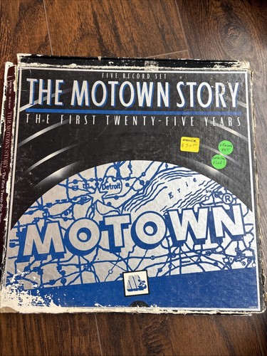 The Motown Story, First 25 Years - 1983 - Five LP Box Set w/ Booklet ...