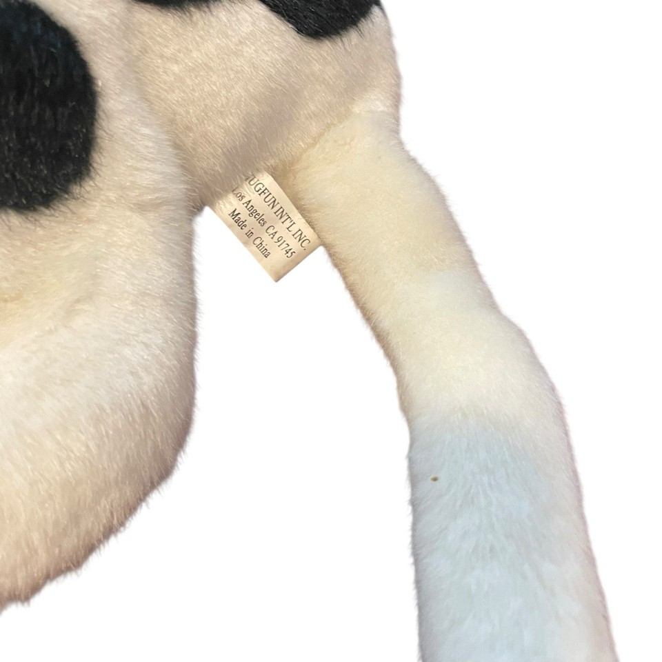 Hugfun Cow Calf black White cow 28" Plush Stuffed animal Toy | eBay