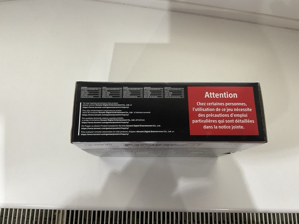 Konami PC Engine Core Grafx Mini Console UK Version faulty USB not ...