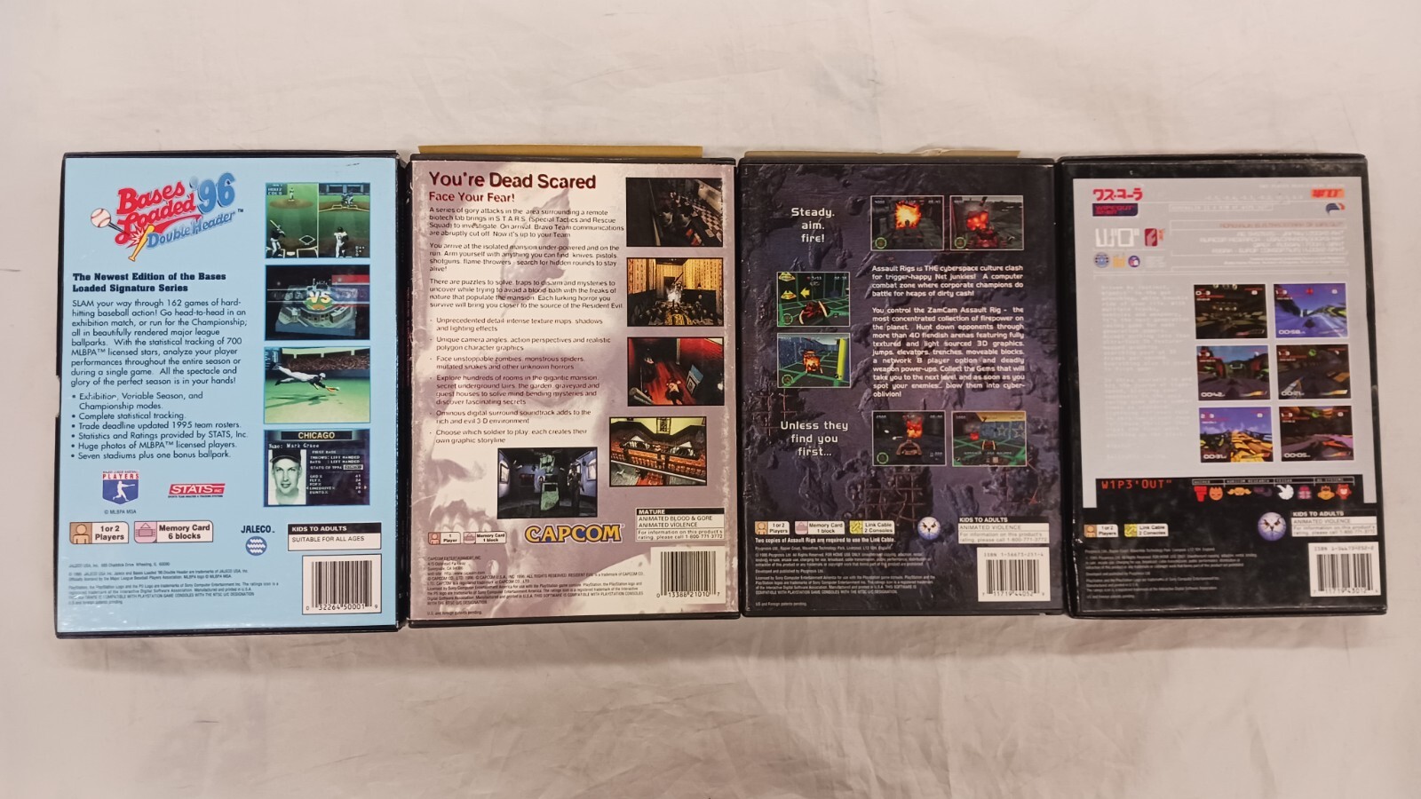 Lot of 4 Long Box PlayStation PS1 Games | eBay