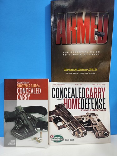 3 Concealed Carry Books Guide | eBay