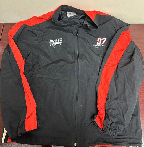 Roush Racing #97 KURT BUSCH NASCAR Full Zip Jacket Large | eBay