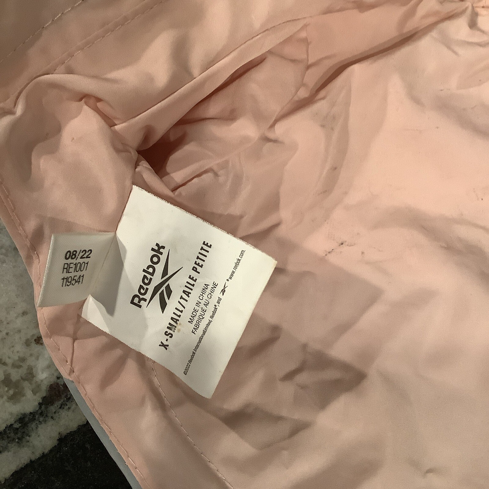 Reebok Pink Dog Raincoat / with Hoodie, Waterproof & Dog Collar | eBay