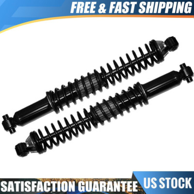 Monroe Load Leveling Rear Shock Absorbers w/ Springs Set For Chevrolet ...
