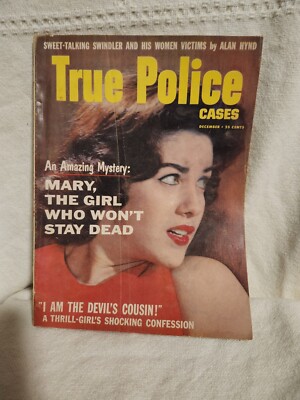 Vintage TRUE POLICE CASES magazine 1958 Good Condition | eBay