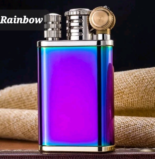 CHIEF Metal Wheel Windproof Kerosene Lighter W/ 10000 Ignition ...