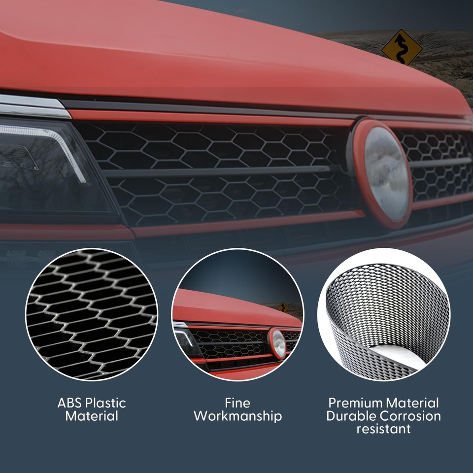 Universal Honeycomb Mesh ABS Plastic Car Grill Mesh for Automotive 47 ...