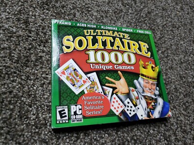 Ultimate Solitaire 1000 (Jewel Case) - PC, Good pc, Windows XP Video ...