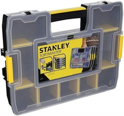 Stanley Sortmaster Jr. Organizer Model STST14022 w/ 14 Spot Dividers ...