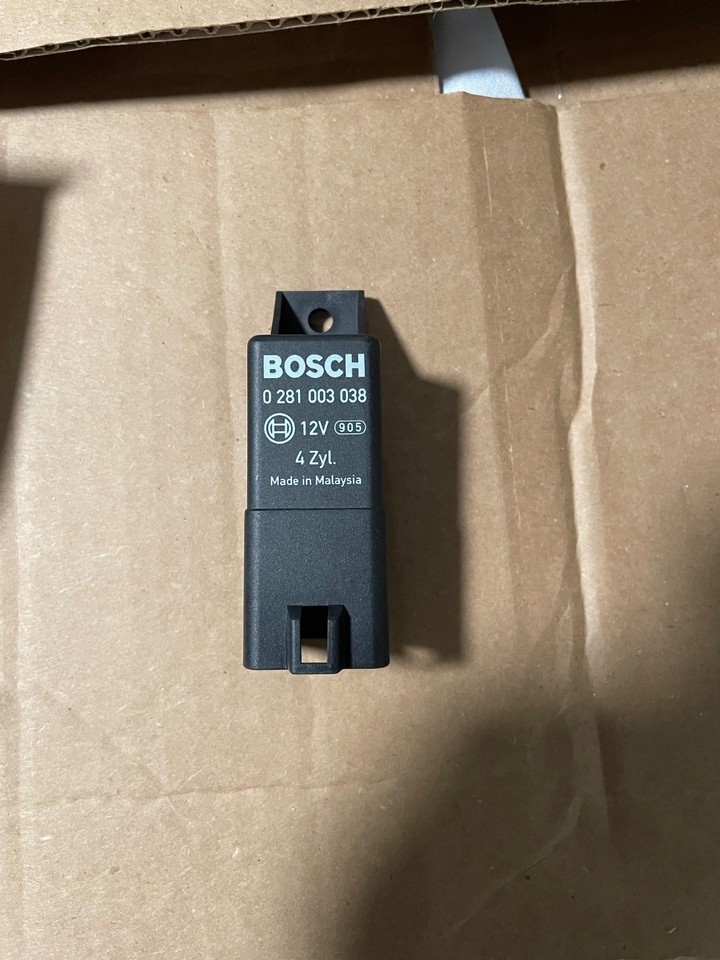 2006 Volkswagen Jetta 1.9L TDI Diesel Glow Plug Relay 038-907-281-D OEM ...