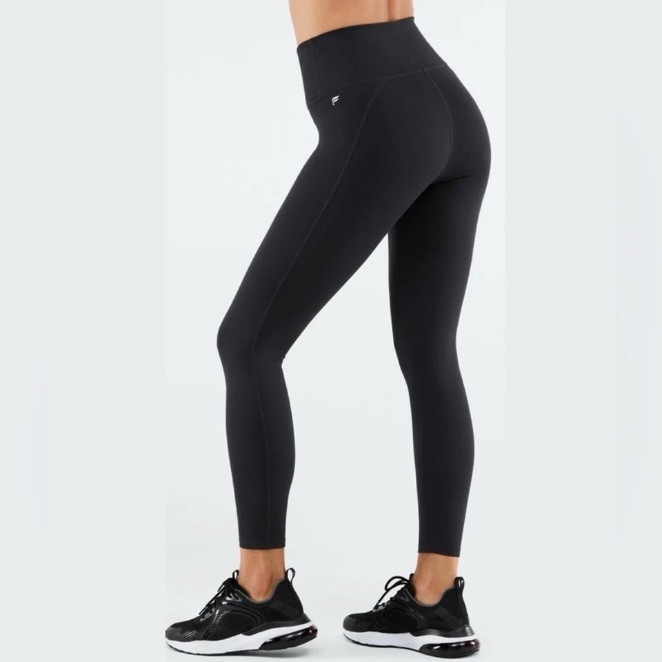 FABLETICS Black Define PowerHold High-Waisted Legging Active Gym Yoga ...
