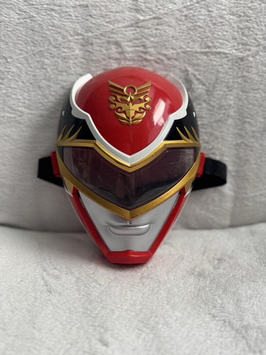 2012 Mighty Morphin Power Rangers Red Ranger Mask Mega Force Bandai ...