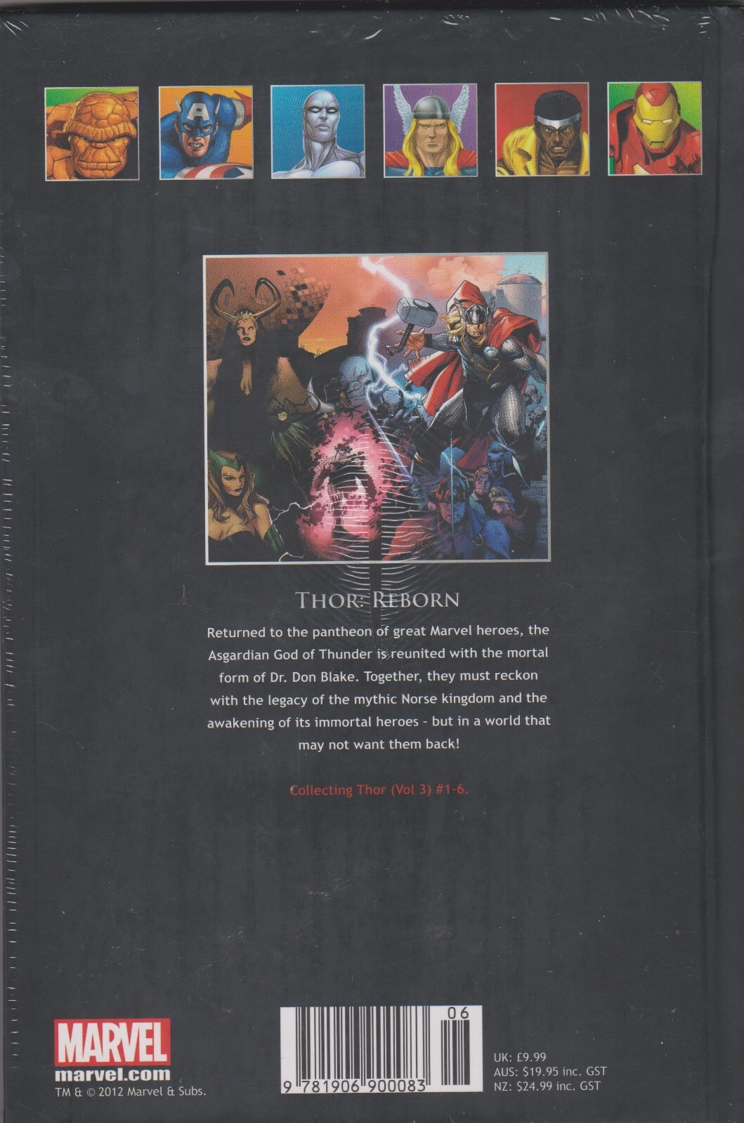 ULTIMATE GRAPHICS NOVELS COLLECTION MARVEL HARDBACK - THOR Reborn ...