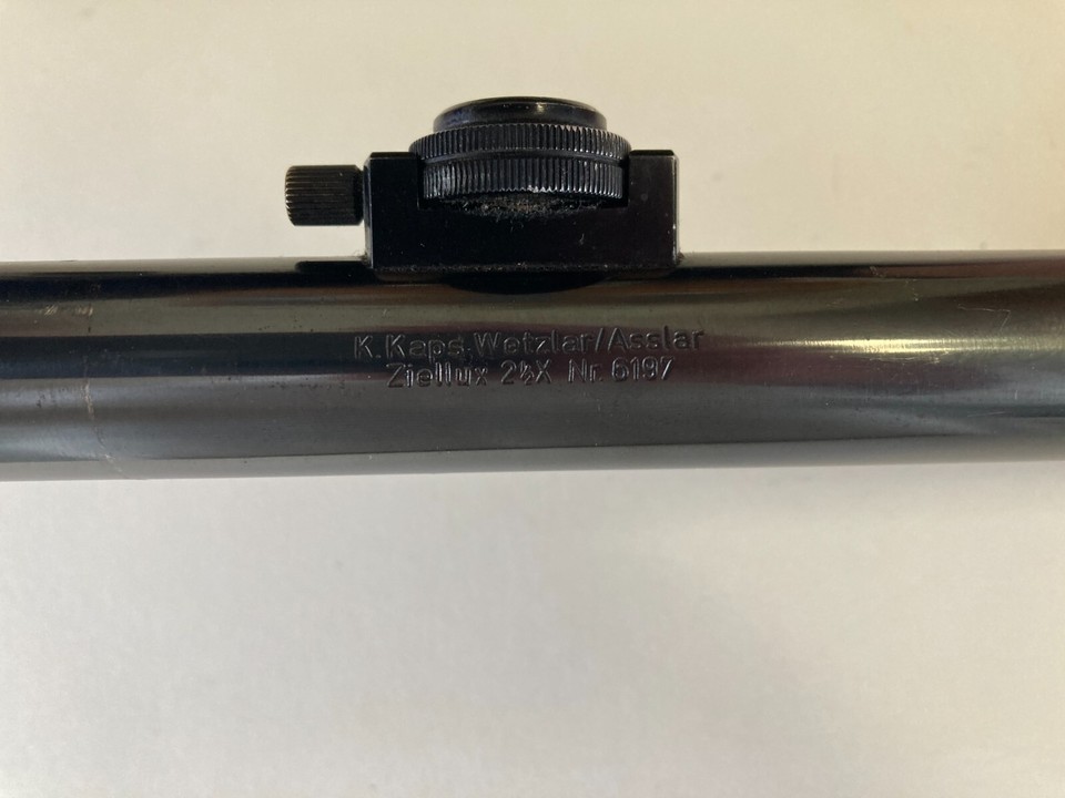 Vintage Karl Kaps 2.5X Scope, Kaps Wetzlar/Assiar Ziellux | eBay