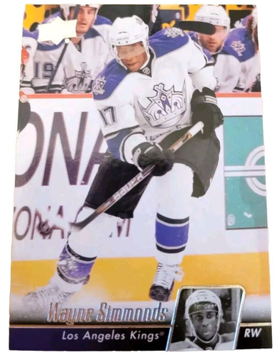 2011 Upper Deck Wayne Simmonds #339 Los Angeles Kings NHL Hockey Card ...