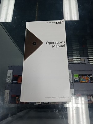 Original Nintendo DSi Operations Manual | eBay