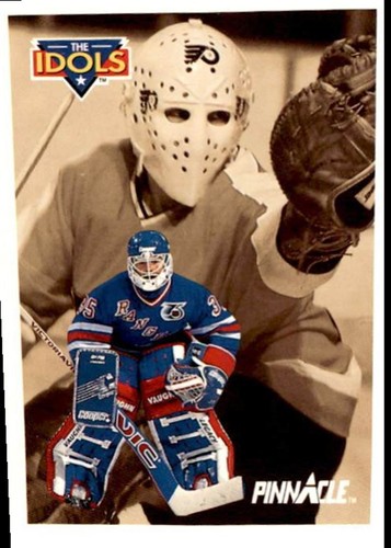 1991-92 Pinnacle Mike Richter/Bernie Parent New York Rangers ...