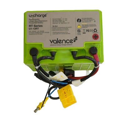Valence U1-12RT 12.8V 40Ah Lithium Iron Magnesium Phosphate Battery ...